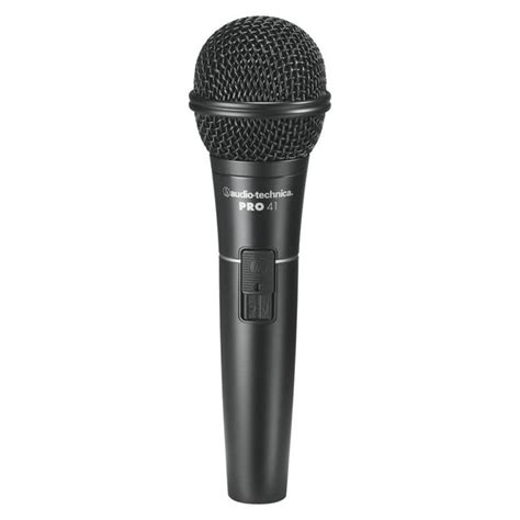 Audio Technica PRO41 Dynamisches Mikrofon mit Richtcharakteristik Niere ...