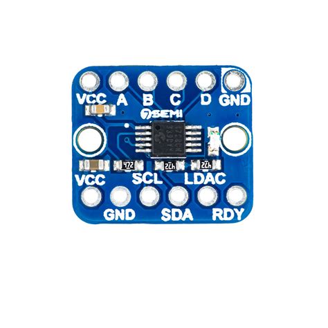 7semi Mcp4728 Quad Dac Module 12 Bit I²c Digital To Analog Converter Evelta