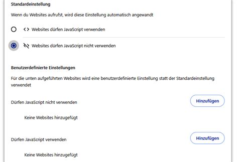 Javascript Deaktivieren In Chrome Firefox Und Edge Ionos