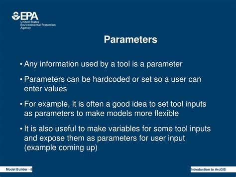Ppt Introduction To Arcgis For Environmental Scientists Module 3 Gis Analysis Model Builder