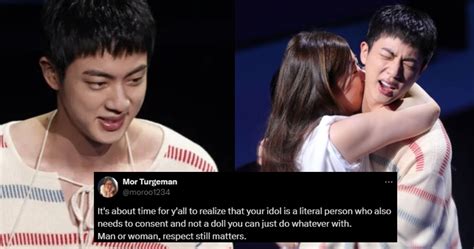 BTS Fans Who Kissed Jin During Hug Event Face Sexual Assault Charges ARMYs Call It