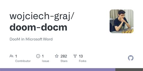 GitHub Wojciech Graj Doom Docm DooM In Microsoft Word
