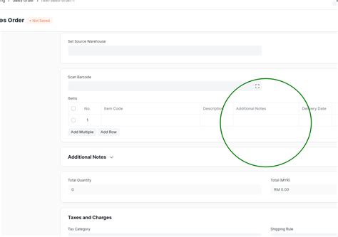 How To Override Sales Order List Settings Sales Order Items Table