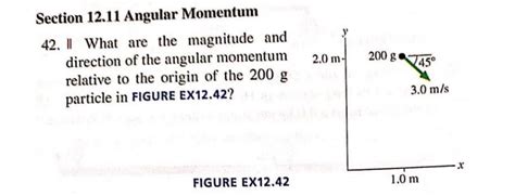 solved section 12 11 ﻿angular momentum॥ ﻿what are the