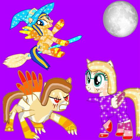 Fidget Sparky And Allies Halloween Night 2 By Amazing Fidget2621 On