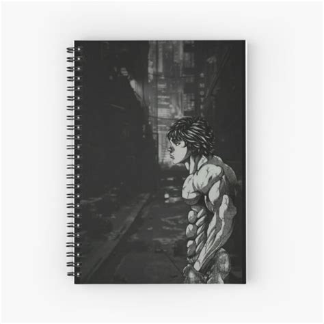 Cuaderno De Espiral Hanma Baki Brutalismo Hanma Baki Anime Bakibaki