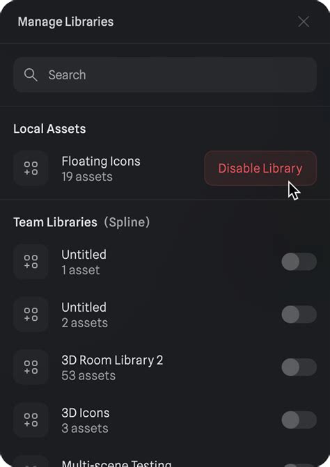 Team Libraries