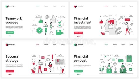 Financial Strategy And Investment Success Company Teamwork Management And Tiny People Stock