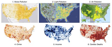 Visualization Of Various Geo Spatial Data Sources Used In Our Health Download Scientific