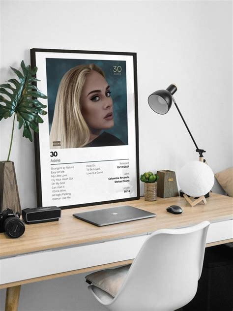 Постер альбому Adele 30 плакат адель — ціна 70 грн у каталозі Постери Купити товари для дому