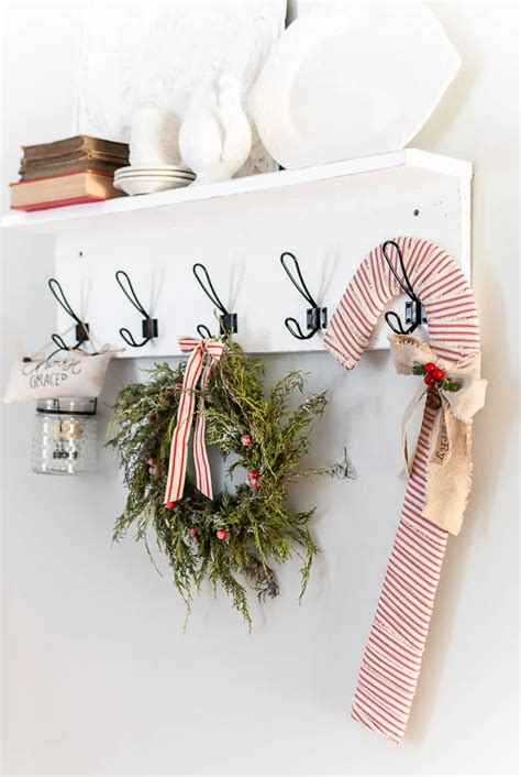 Jumbo Fabric Wrapped Diy Candy Canes Diy Beautify Creating Beauty