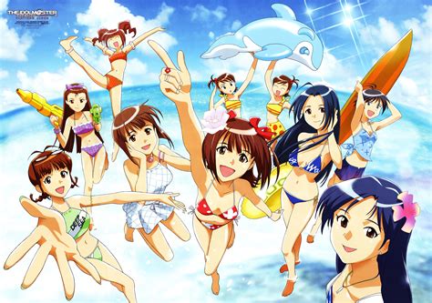 The Idolmster【秋月律子天海春香双海亜美双海真美萩原雪歩菊地真如月千早水瀬伊織三浦あずさ高槻やよい】 壁紙