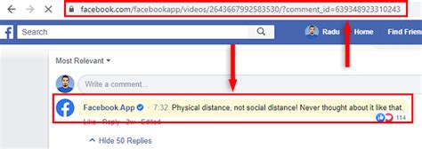 How To Link To A Specific Comment On Facebook Radu Link