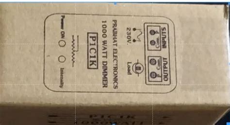 Led Square Dimmer Switch Warm White For Outdoor Light At ₹ 1050