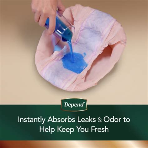 Depend Silhouette Adult Incontinence Postpartum Bladder Leak
