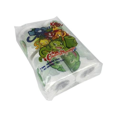 Custom Soft Plastic Toilet Paper Tissue Roll Packaging Bags Reanpackaging