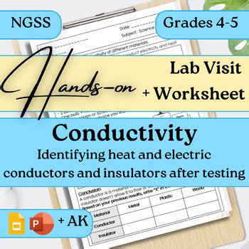 Missty S Investigating The Conductivity Of Materials Hands On Lab Session