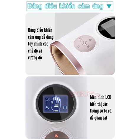 Máy Massage Bàn Tay Nikio Nk 330 Pin Sạc Hỗ Trợ Gảm đau Nhức Mỏi Tê
