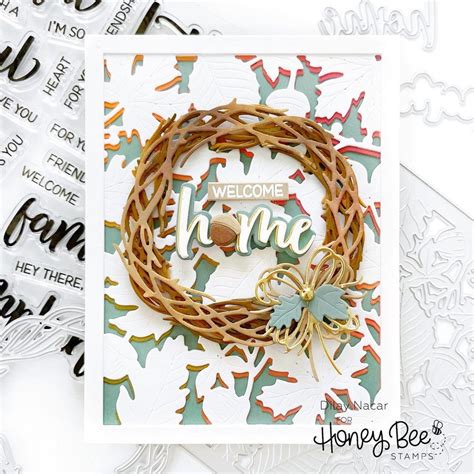 Sweet Stacks Rectangles Honey Cuts Honey Bee Stamps
