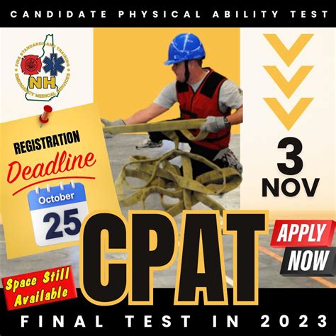 New Hampshire Fire Academy And Emergency Medical Services On Linkedin Cpat Firefighter