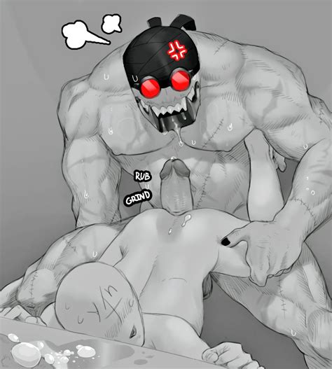 Rule 34 Ass Up Big Penis Blush Blush Cum Drool Drooling Glasses