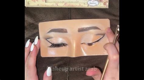 مکیاج العیون الأبیض سهل للمبتدئات Youtube