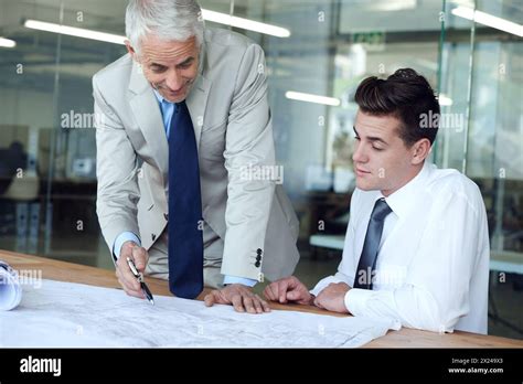 Architect Teamwork And Blueprint With Men In Office For Planning Infrastructure Ideas And