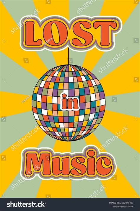 Music Retro Poster Disco Ball Stock Vector Royalty Free Shutterstock