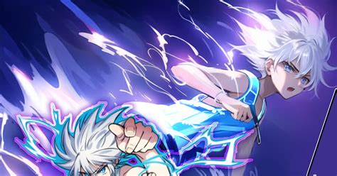 Killua Killua Zoldyck Kuroganezeroのイラスト Pixiv