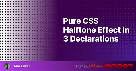 Quadion Technologies On Linkedin Pure Css Halftone Effect In 3