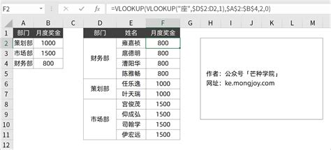 Excel的vlookup函数怎么使用 知乎
