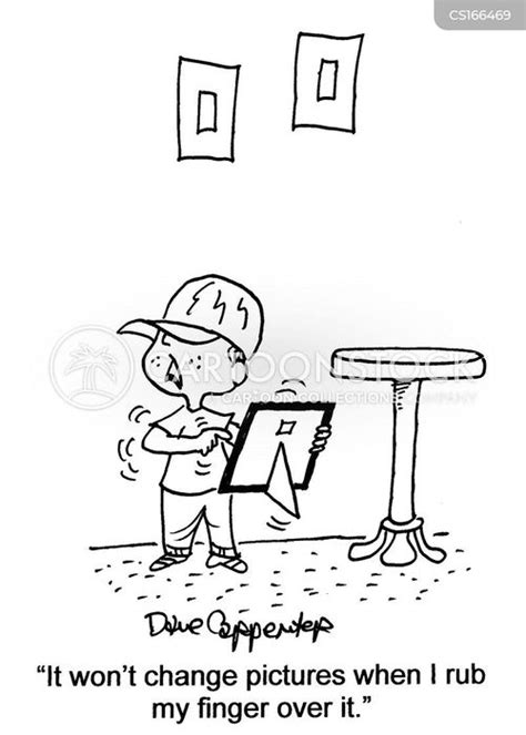 Touch Cartoons And Comics Funny Pictures From Cartoonstock