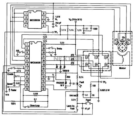 Brushed Dc Motor Controller Schematic