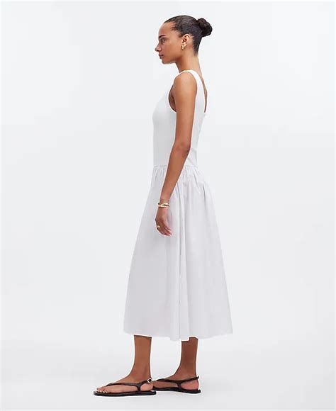 Drop Waist Tank Midi Dress Madewell