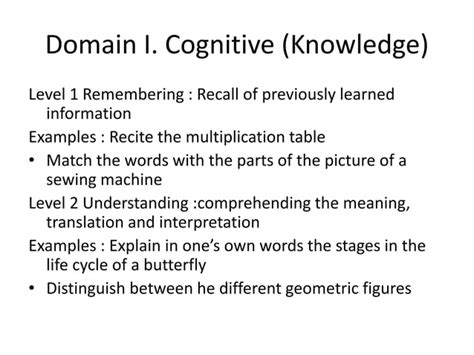 Assessing Ksa The Learning Taxonomy Pptx