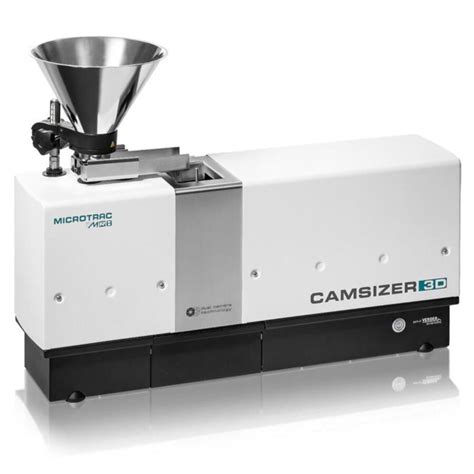 Microtrac Camsizer 3d True 3d Particle Shape Analyzer Additive Plus