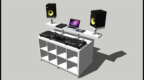 Guide DIY DJ Booth From IKEA Parts My Build 1 YouTube