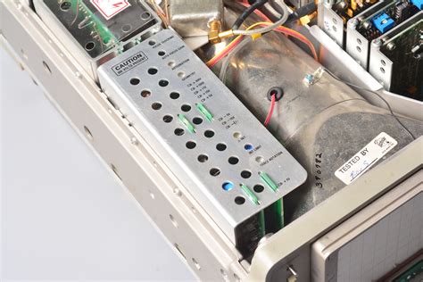 Bi4lbktektronix 496p 频谱分析仪拆解 Ee Archeology 电子考古学