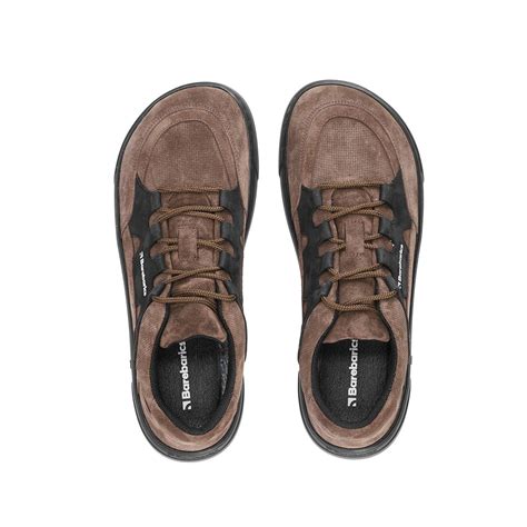 Barefoot Tenisky Barebarics Evo Dark Brown And Black Barebarics