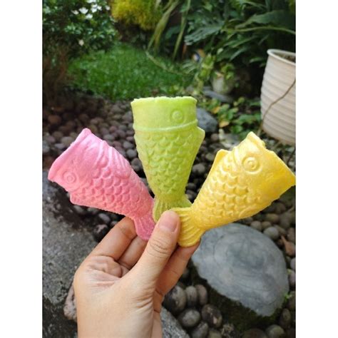 Jual Cone Ikan Ice Cream Opak Es Krim Shopee Indonesia
