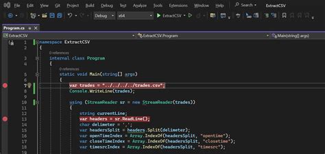 C Visual Studio Not Hitting Break Point Stack Overflow