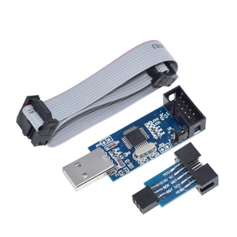 Programador Gravador Usb Isp Avr Asp Atmega8 Atmega128 Suporte Win7