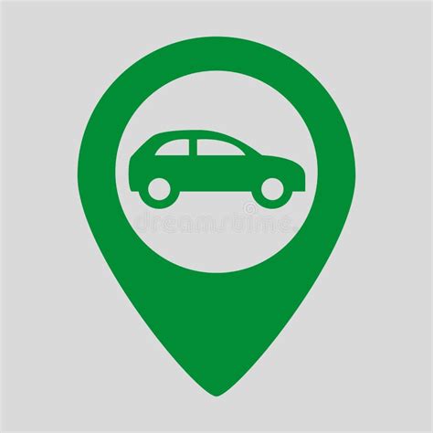 Map Pointer With Gas Station Icon Stock Illustration Illustration Of Nature Graphic