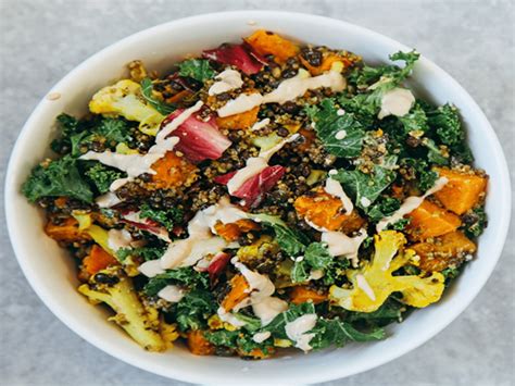 Vegan Salad With Tahini Maple Dressing Philippineone