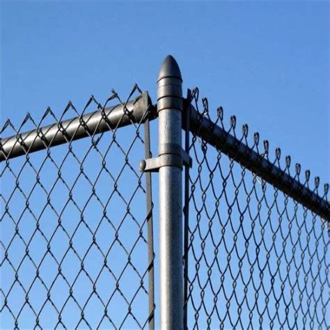 Black Pvc Coated And Galvanized Vegetable Garden Chain Link Fence