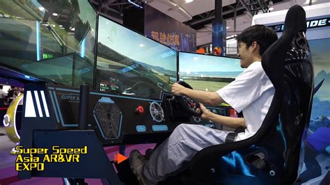 Driving Simulator 6 Dof Cylinder 3 Screen Racing Car Car Driving