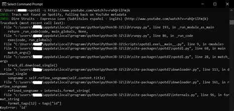 version 1 2 3 error · issue 649 · spotdl spotify downloader · github