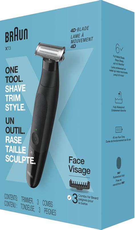Customer Reviews: Braun Series XT3 Rechargeable Wet/Dry Electric Shaver ...