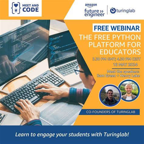 Python Turinglab Meetandcode2024 Pythoneducation Coding Elearning Digitalskills