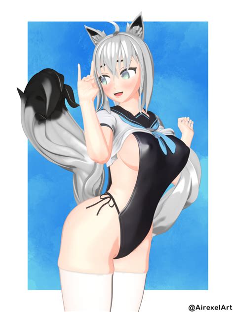 Rule 34 1girls Big Breasts Breasts Clothed Female Focus Female Only Fox Ears Fox Girl Fox Tail